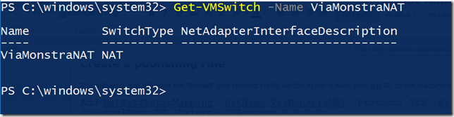 Windows Server 2016 – Create a NAT network using the Hyper-V switch ...