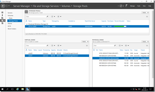 Just because it is possible – Converged Hypervisor with Storage Spaces ...