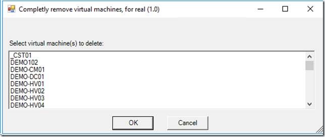 Nice to Know – GUI based Tool to completely remove a virtual machine ...